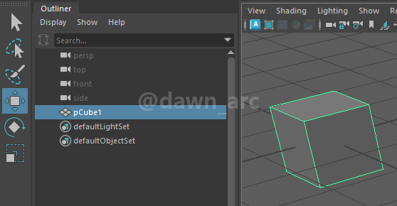 [Maya]Display-Viewport